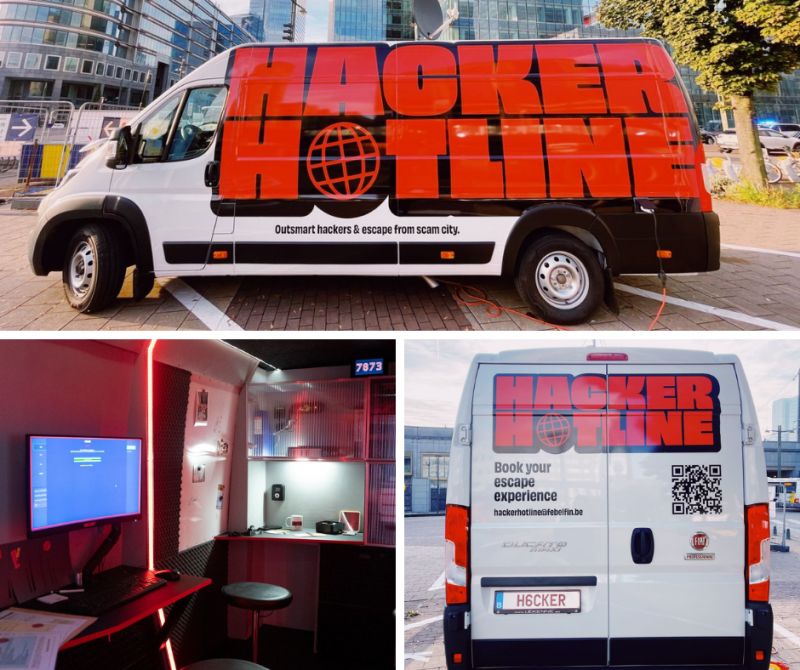 Escape game: The Hacker Hotline | Febelfin